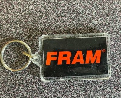 Vintage FRAM Oil Air Filters Logo Key Chain Keyring - Double Sided ...