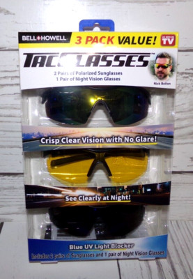 Bell+Howell Tac Glasses Value Pack Set of 3 - As Seen on TV | eBay