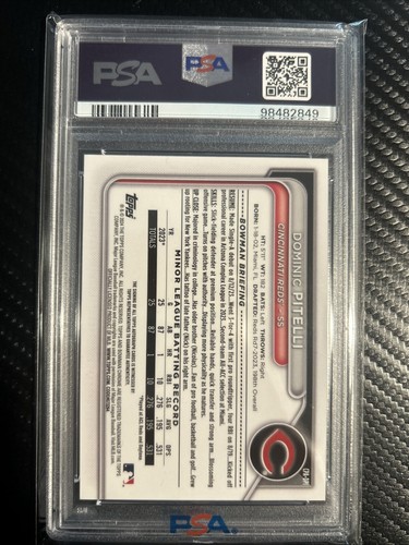 2024 Bowman Chrome - Prospect Autographs Dominic Pitelli #CPA-DPI (AU ...