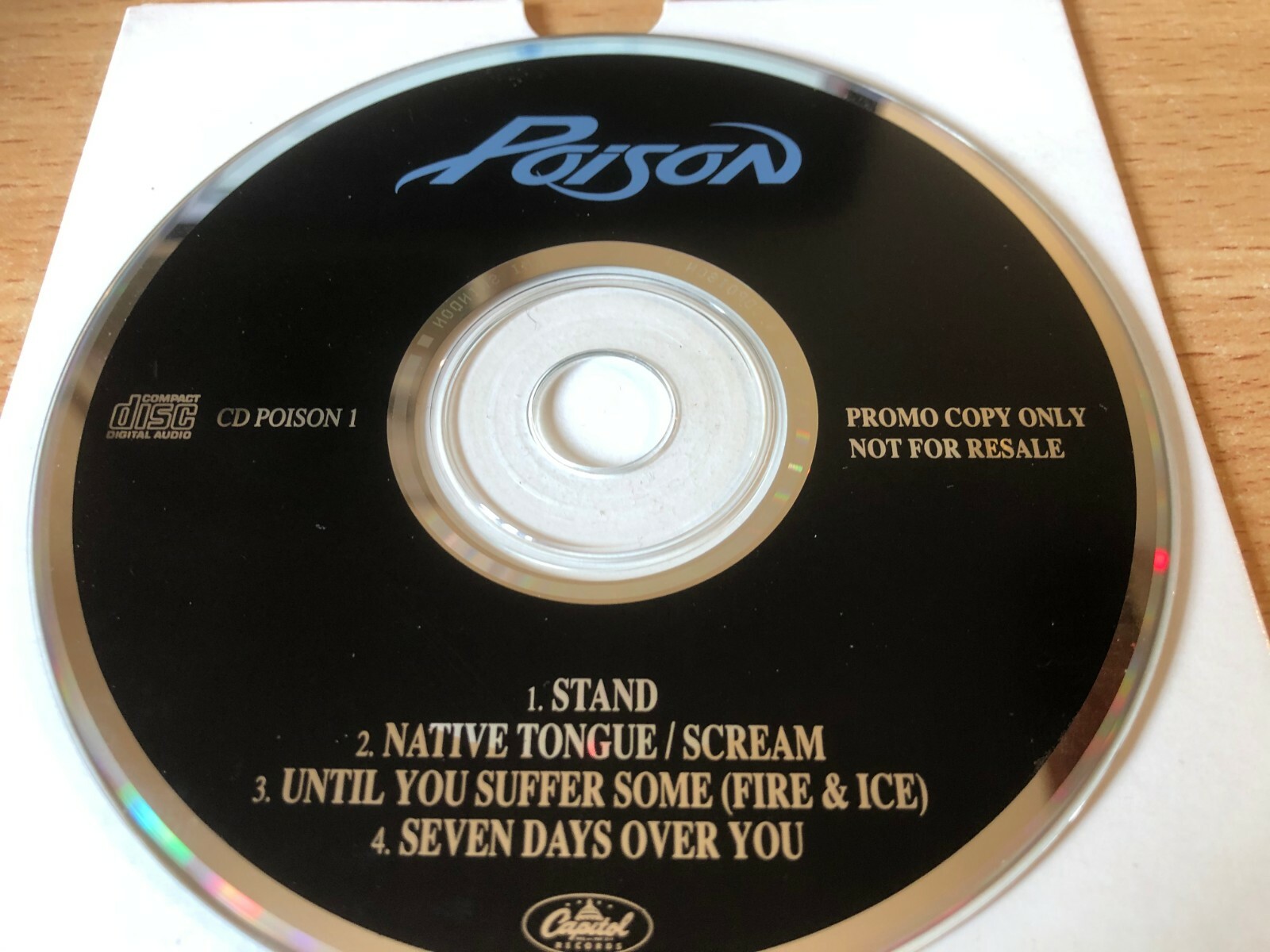 POISON -"Stand"- Rare Promo Only CD Single/4 track - POISON1- NEW | eBay