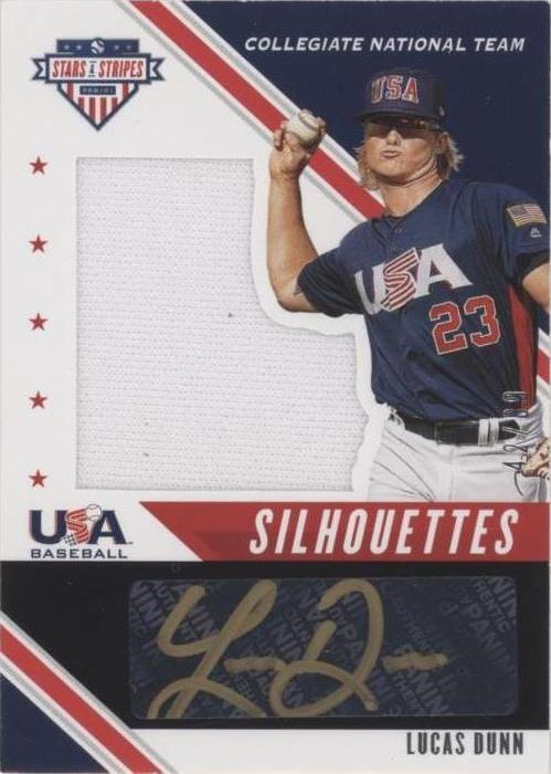 2020 Panini USA Baseball Stars & Stripes - Silhouettes Signatures Lucas ...