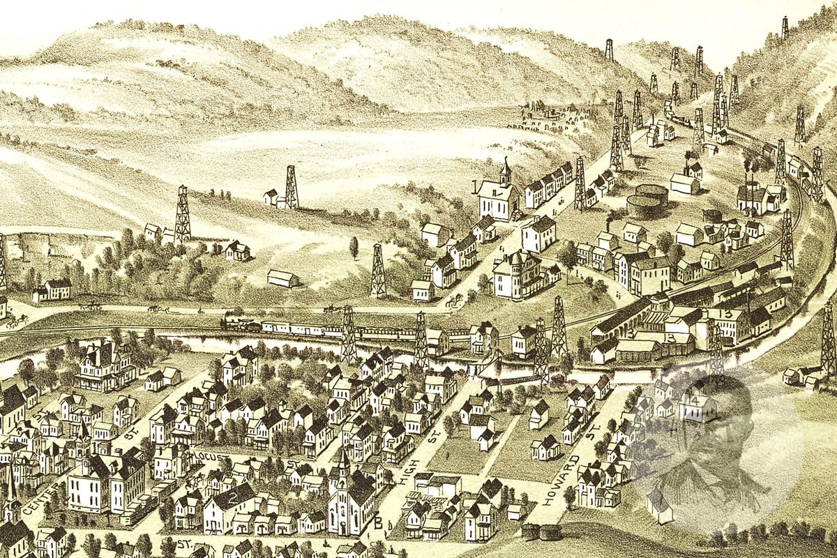 Mannington Wv City Map