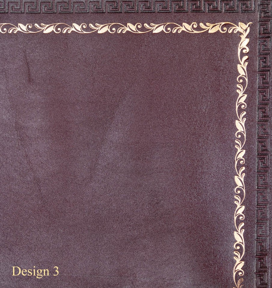 Blue Calf Leather Insert For Desks Writing Tables and Bureaus Gold ...