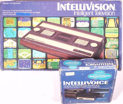 PROMOTIONAL BOXED Mattel Intellivision Video Game Console ...