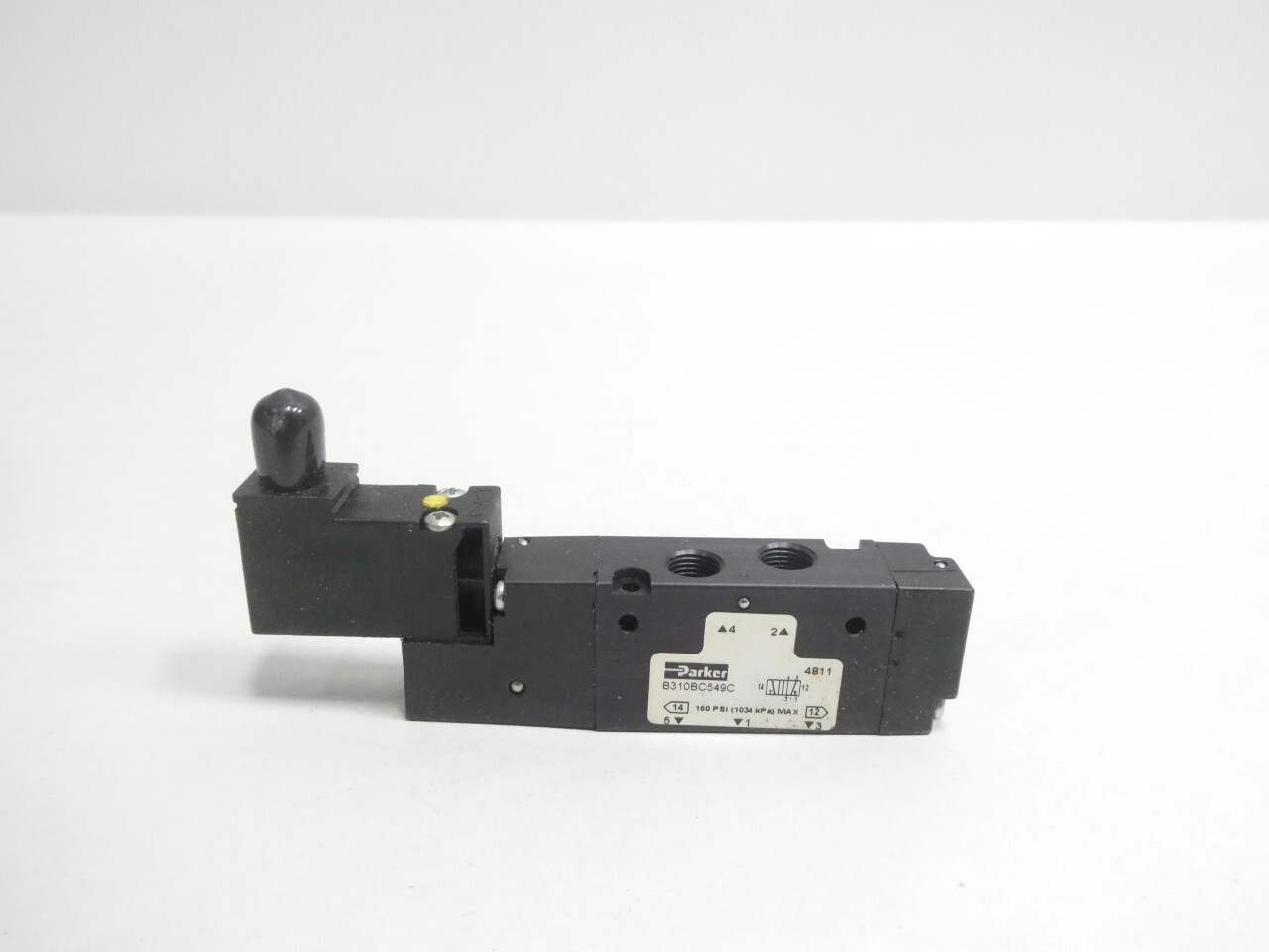 Parker B310BC549C B Series 4-way Solenoid Valve 24vdc for sale online ...