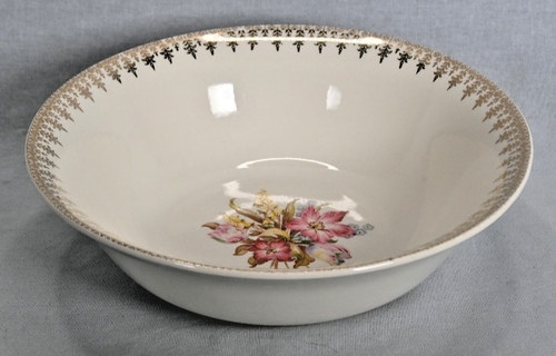 Vintage Lilly Bell by Good Housekeeping Dinnerware Serving Bowl 22 KT ...