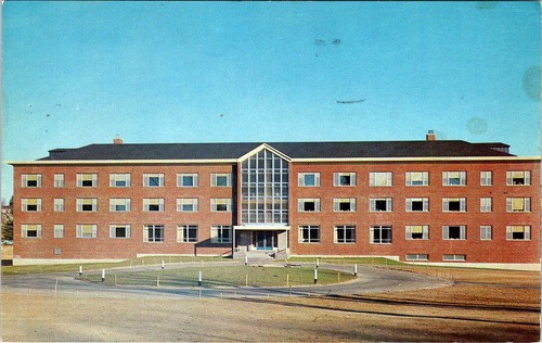1962, Stodder Hall, Girls Dormitory, University of Maine, ORONO, Maine ...
