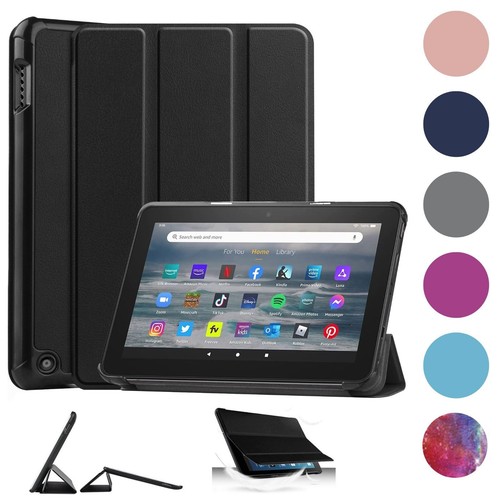 NEW PU Leather Cover Magneti Smart Tablet Case For AMAZON Kindle Fire ...