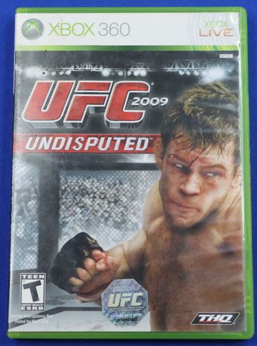 THQ UFC Undisputed 2009 Video Game for Microsoft Xbox 360 Complete In ...