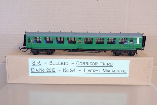 'Comet' Models Kit Built South Sr Bulleid 3rd Class Corridor Coach 64 ...