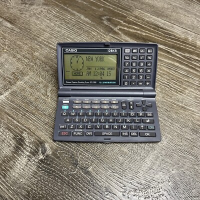 Casio Illuminator SF-5580 128KB Business Organizer Scheduling System ...