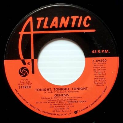 Genesis - Tonight, Tonight, Tonight / In The Glow of the Night (Part ...