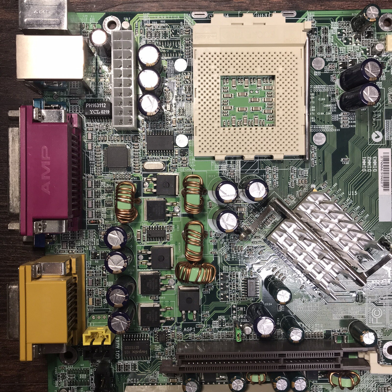 MSI MS-6367 Socket 462 Motherboard Ver1.0 nVidia Crush 11 Chipset + I/O ...