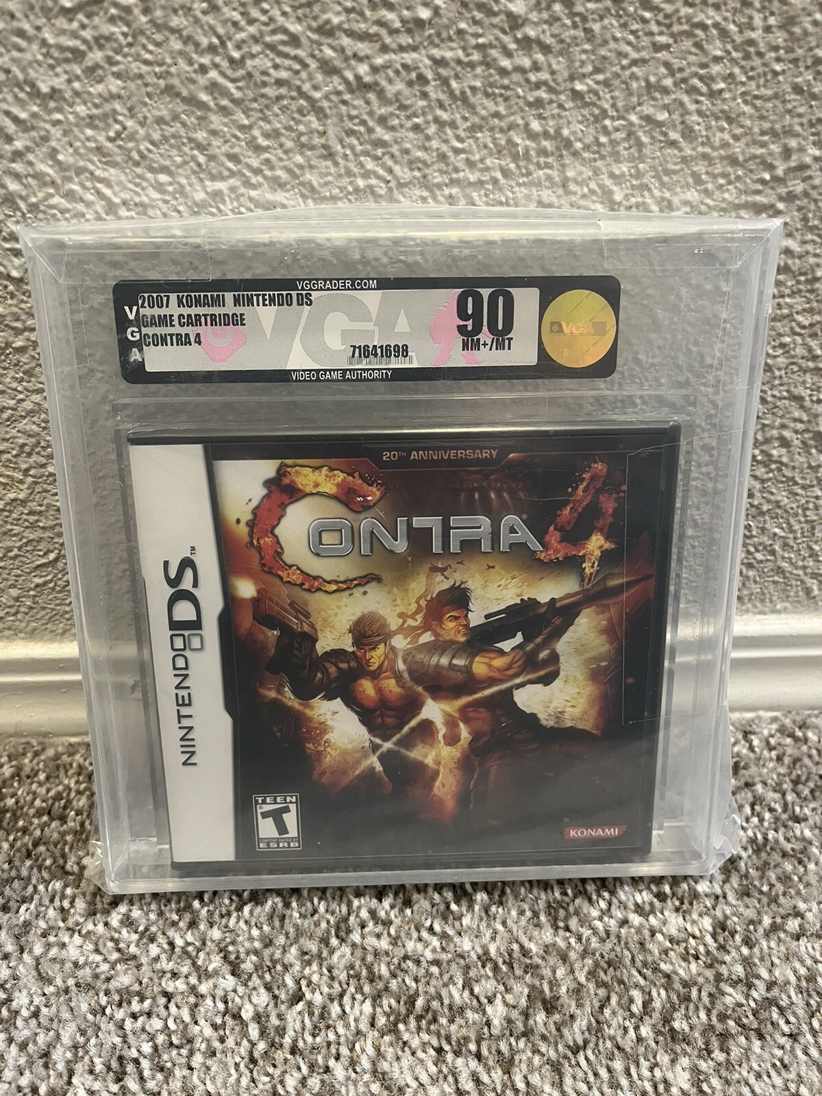 Contra 4 Nintendo DS VGA Graded 90 Gold Mint Box Y-Folds 83717241287 | eBay