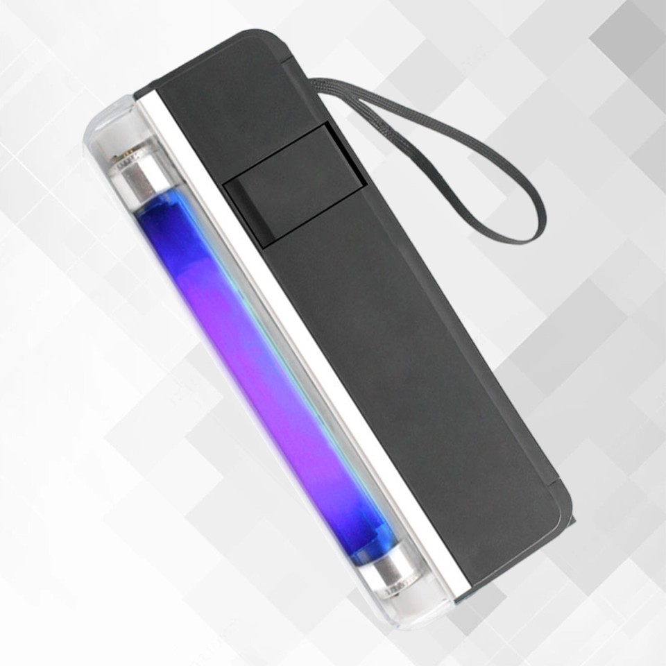 254nm Light Ultraviolet UV ShortWave Hand Lamp for Fluorescence Stamps ...