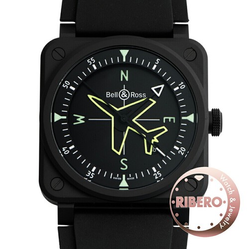 Bell & Ross BR03 Gyro Compass BR03A-CPS-CE/SRB Limited to 999 Men's ...