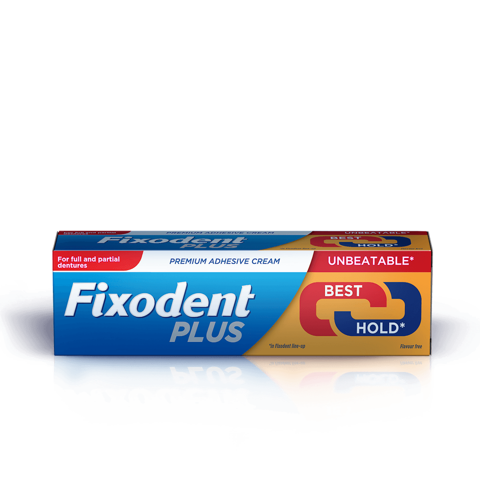 Fixodent Plus Dual Power Best Hold 40g x 6 Denture Premium Adhesive ...