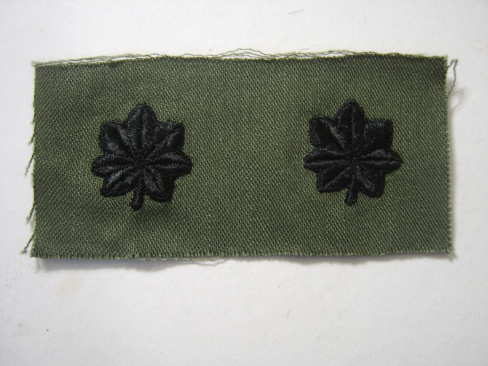 LIEUTENANT COLONEL CLOTH INSIGNIA SUBDUED COLOR VIETNAM ERA :KY21-1 | eBay