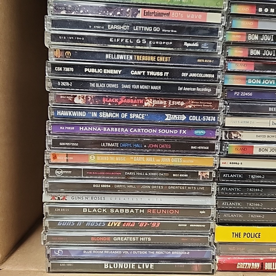 Vintage Mixed Cd Lot Metal Rock And More 86 Cds | eBay