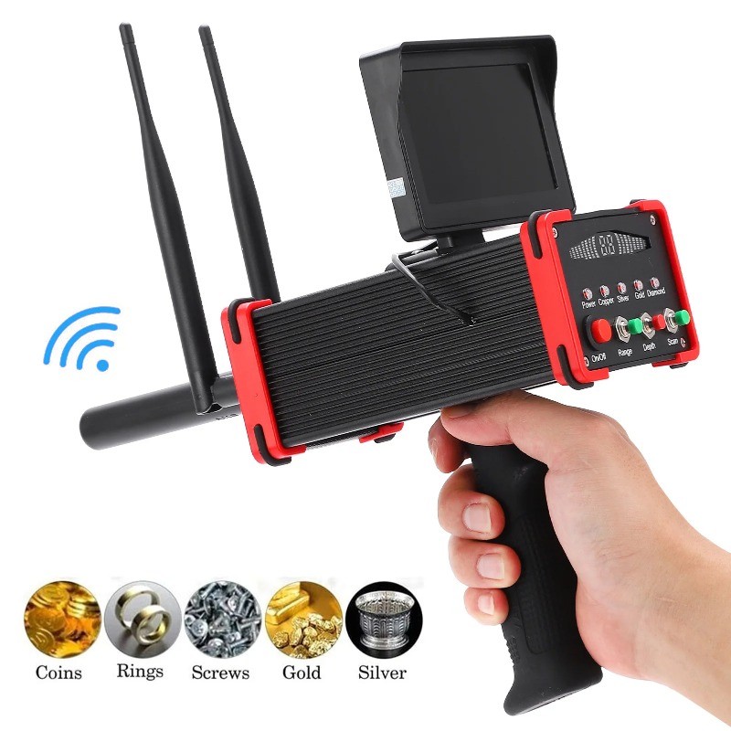 Metal Detector Underground Metal Scanner High Definition Screen ...