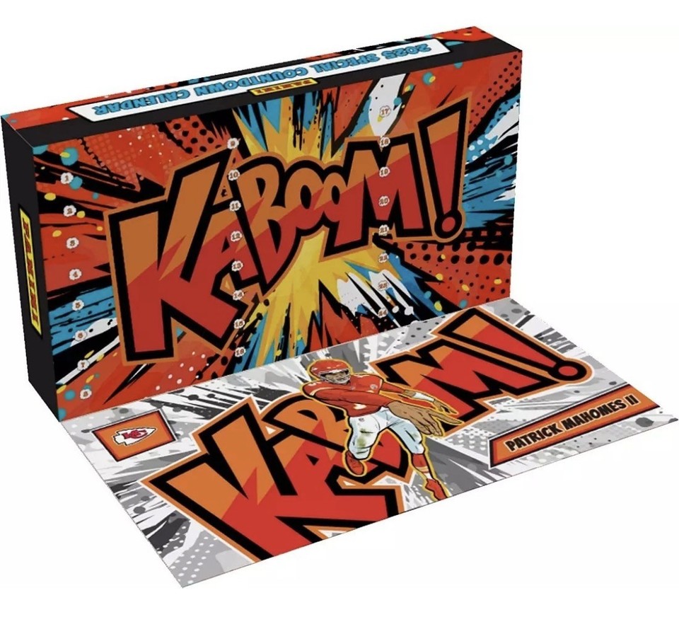 2025 Panini Absolute Football Special KABOOM! Countdown Advent Calendar 72 Cards | eBay