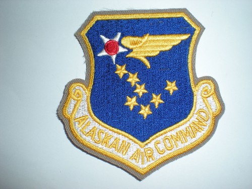 USAF ALASKAN AIR COMMAND PATCH - COLOR | eBay