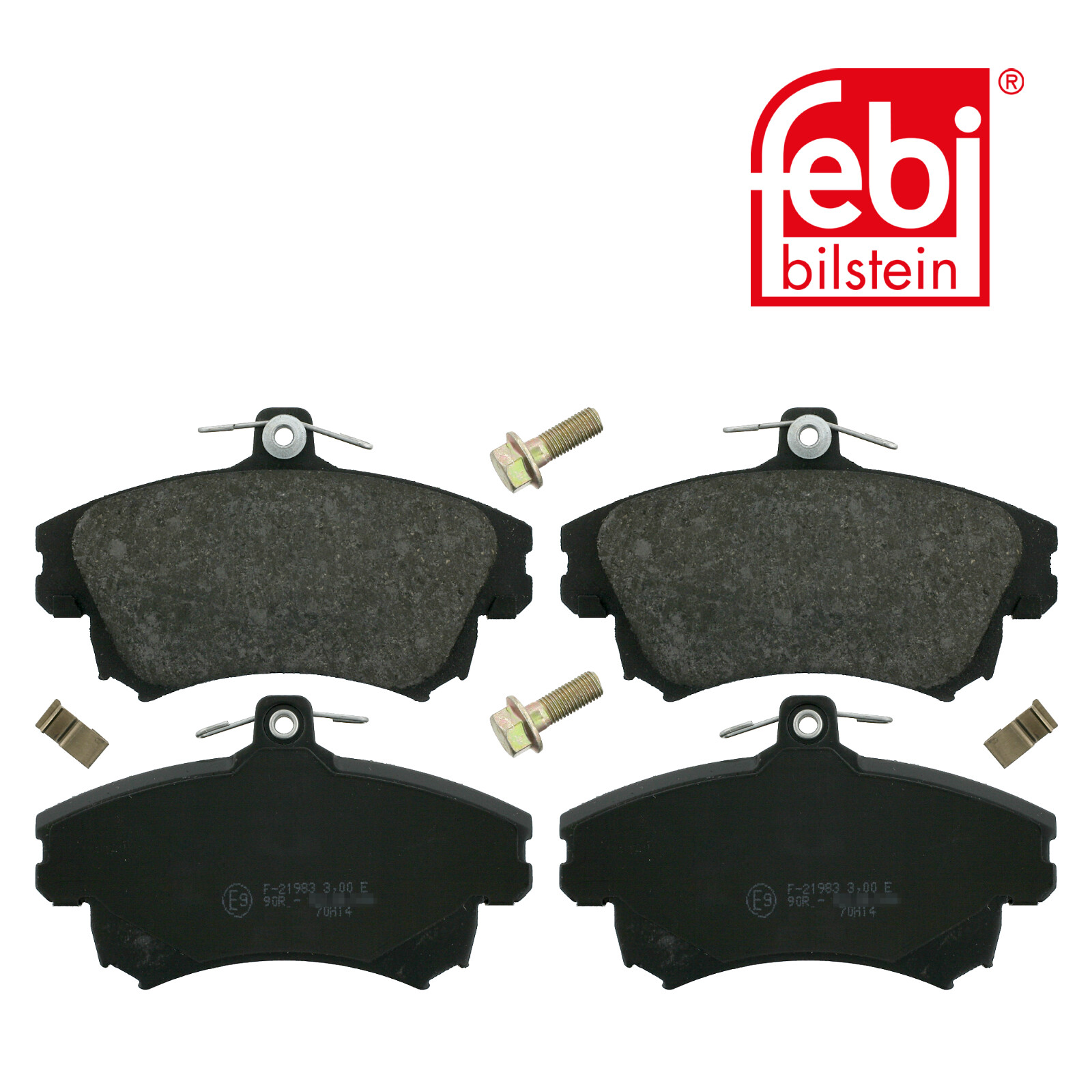 FEBI Brake Pad Set - 16214 [AU] | eBay