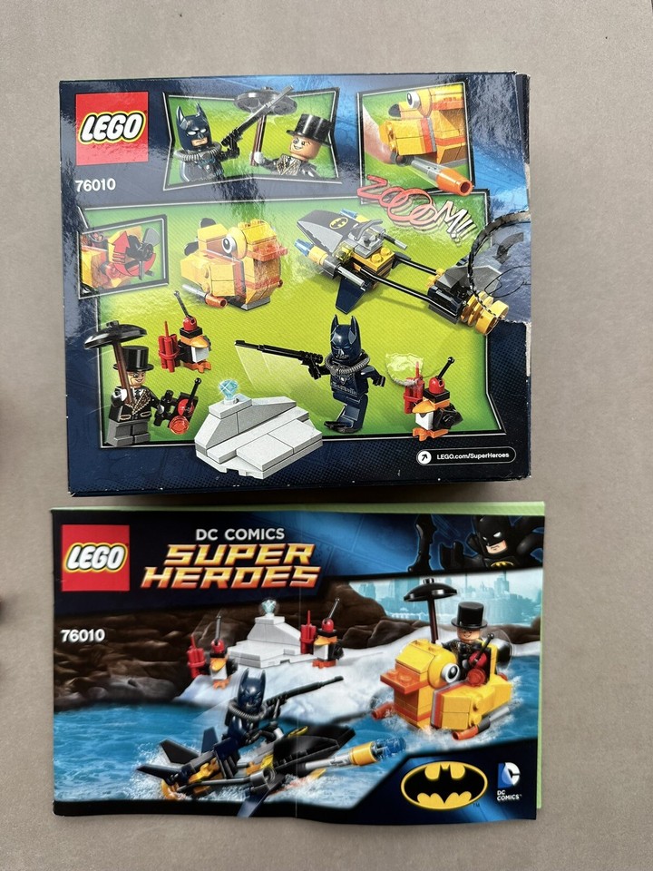 Lego 76010 DC Comics Super Heroes Batman Begegnung Mit Dem Pinguin ...