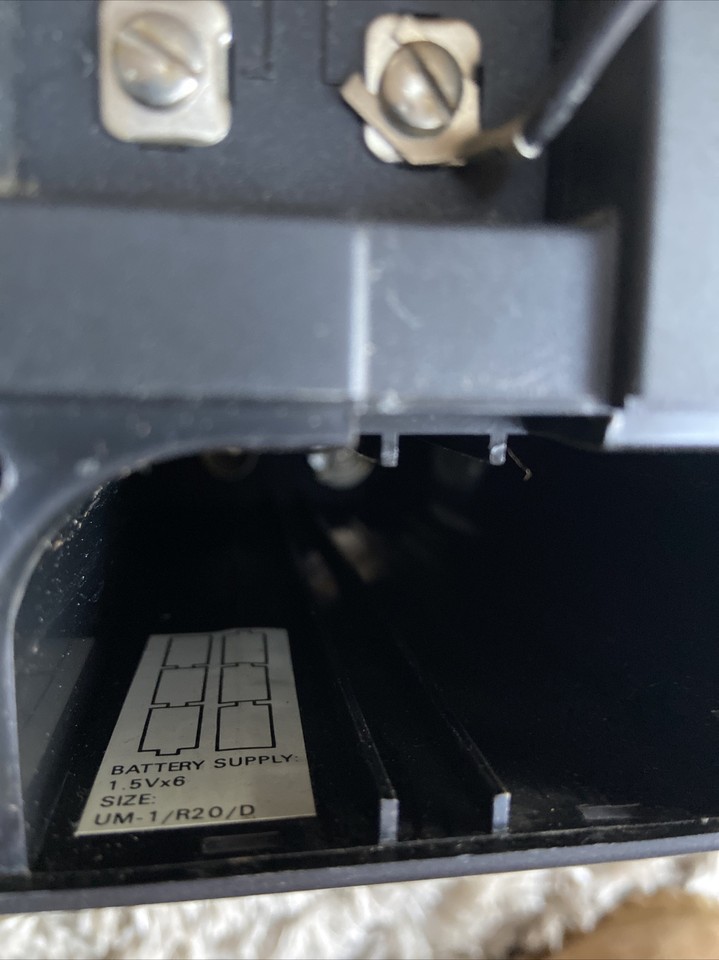 Vintage Mini TV Black & White 5” Unisonic Portable XL-900X AC-DC Tested ...