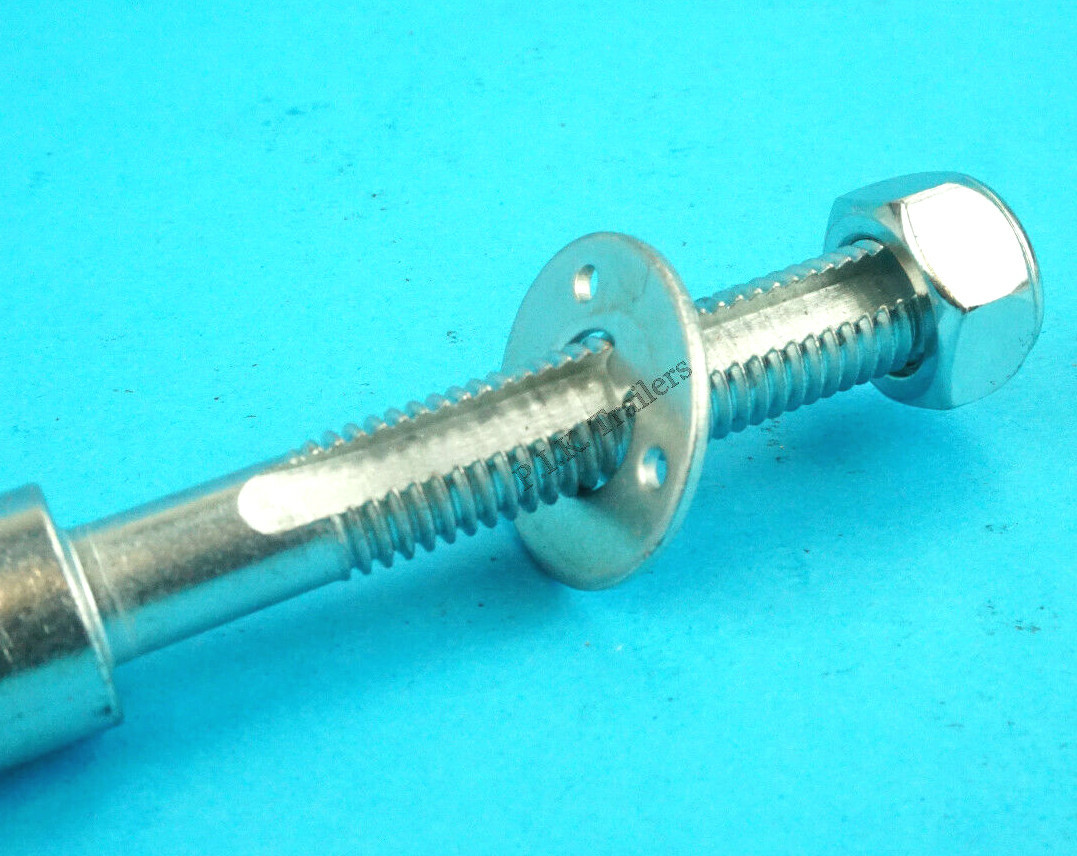 6 x Antiluce M12 x 75mm Drop Lock Catch Side Tail Gate Fastener Trailer ...