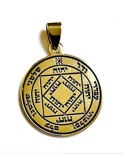 Clé d'amulette Solomon's Success en or 14 carats | eBay