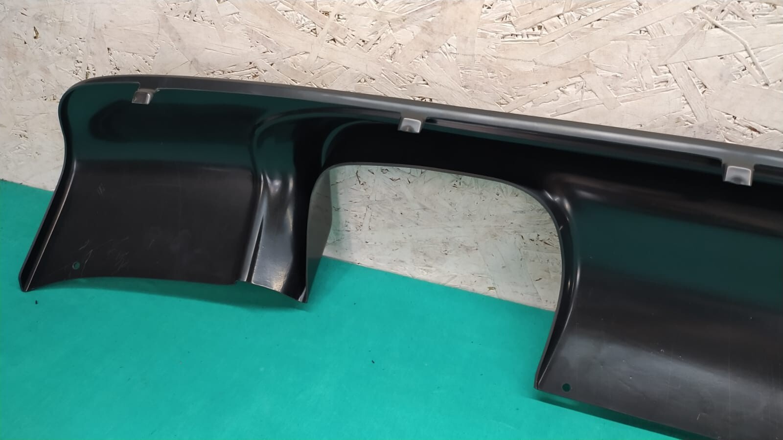 BMW E46 mtech 2 rear diffuser lip spoiler csl style fits 2dr 4dr abs ...