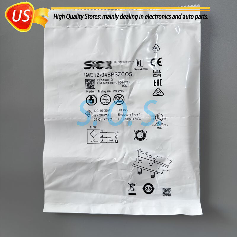 1 PCS NEW IME1204BPSZC0S For SICK Proximity Switch 1040764 IME12 ...