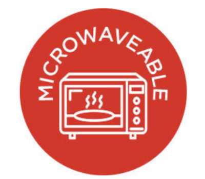 Microwaveable merchandise food labels 1000 per roll stickers 1" size ...