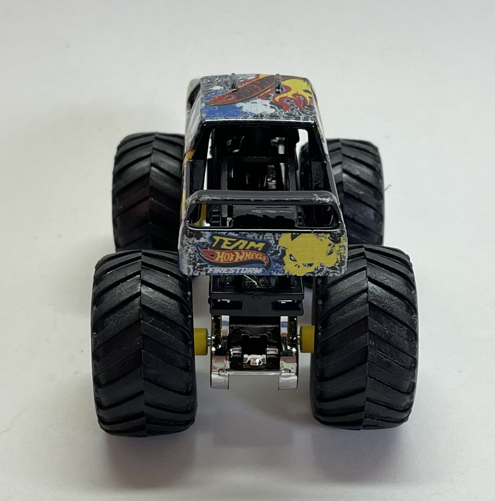 Team Hot Wheels Monster Jam Firestorm Monster Truck Diecast Mattel ...