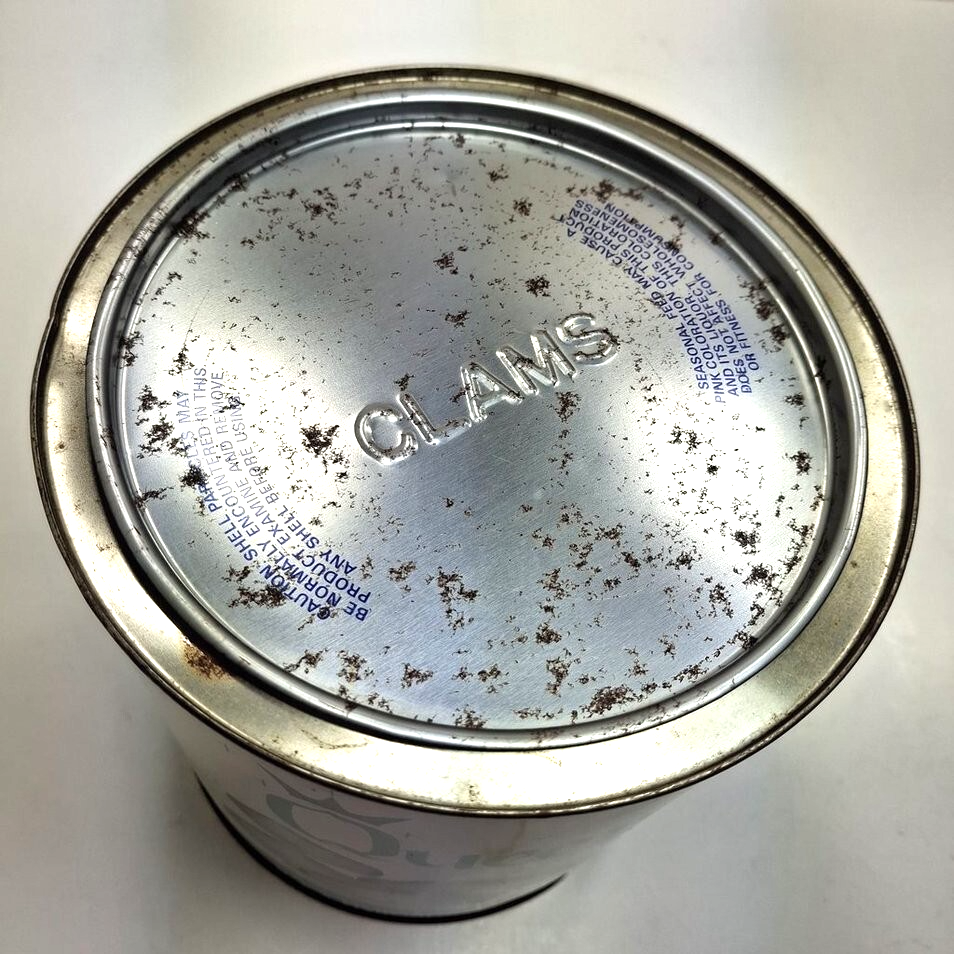 Vintage QUEEN'S CHOICE FRESH FRYING CLAMS Advertising Oyster Tin ...