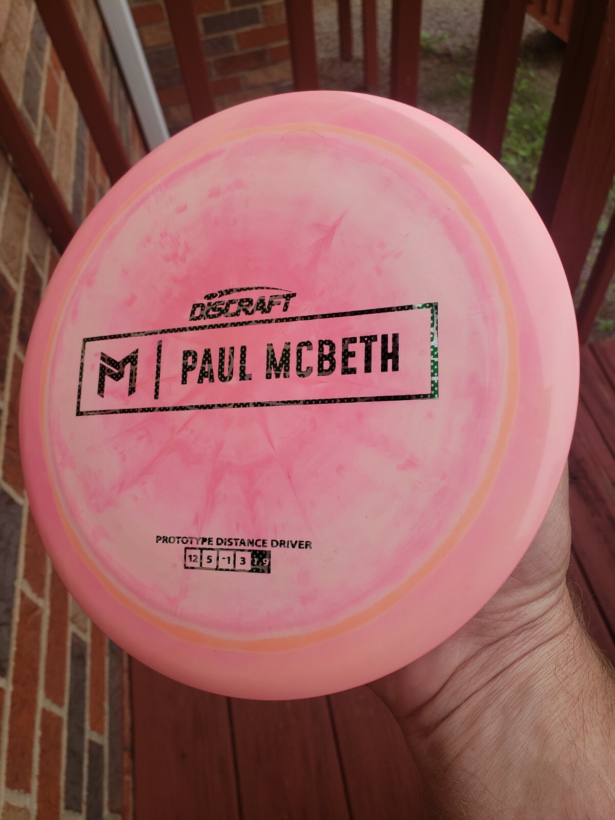 Prototype Zeus Paul Mcbeth Discraft Disc Golf | eBay