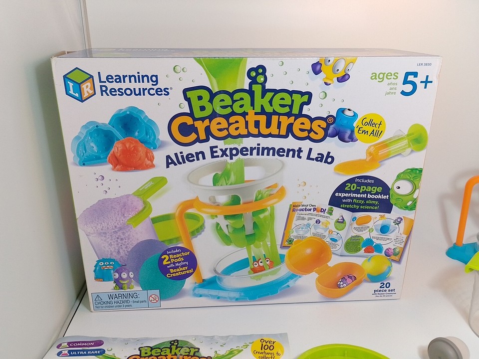 Learning Resources LER3830 Beaker Creatures Alien Experiment Lab | eBay UK