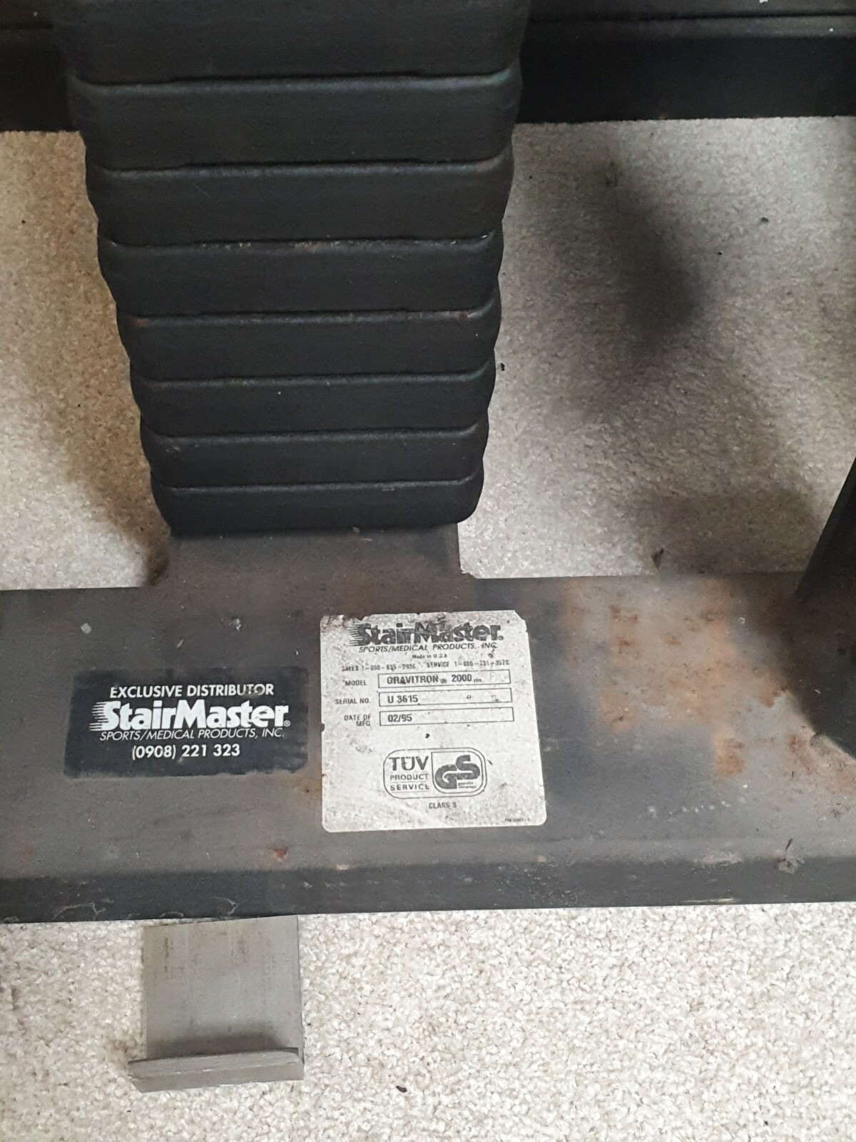 StairMaster Gravitron® 2000 AT Upper body Chin Dip Machine USED ...
