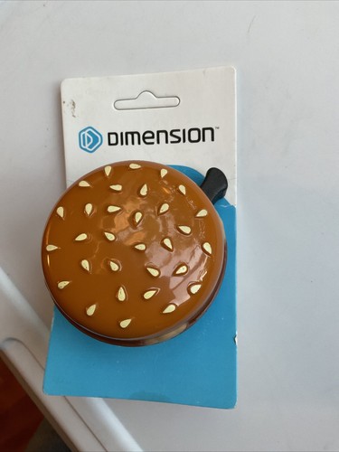Dimension Burger Bike Bell 60mm, Bike Bell, Burger Bell, Bicycle Bell ...