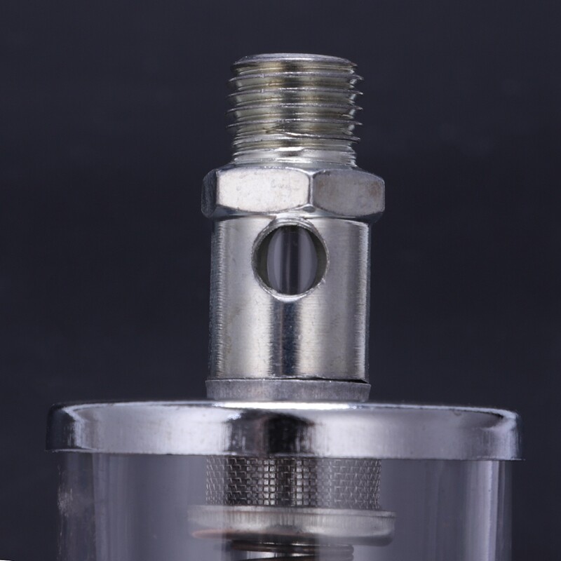 50mL Engine Machine Lubricator Oil Drip Feed Oiler Clear+Silver O4W1 | eBay