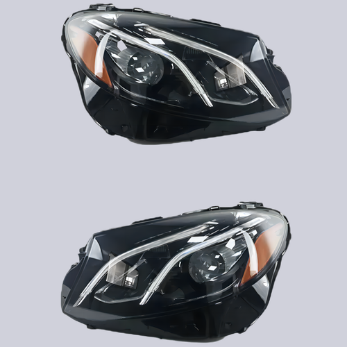 2pcs LED US Headlights Mercedes Benz W213 E200 E250 E300 E400 E450 Left ...