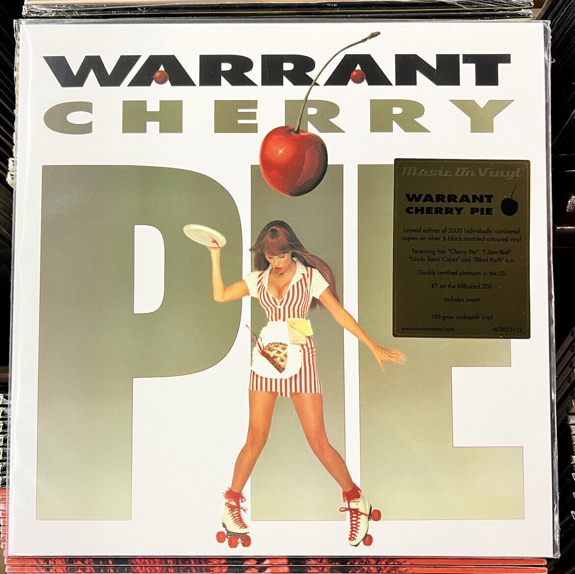Cherry Pie by Warrant (Record, 2022,Music On Vinyl) for sale online ...