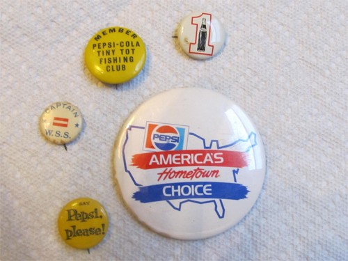 PEPSI=COLA PINBACKS, PHILADELPHIA BADGE CO. ST.LOUIS BUTTON CO. | eBay