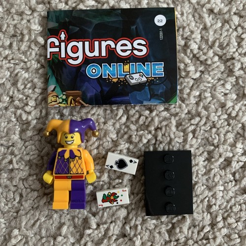 LEGO CMF Series 12 Jester Minifigure - col187 - Set 71007 With Cards | eBay