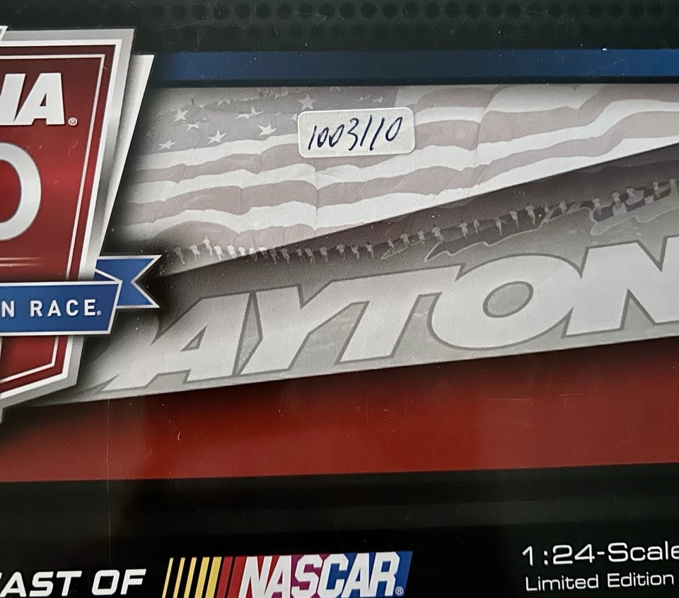 Kurt Busch 2014 Daytona 500 Test Car Autographed SAMPLE 1/24 Rare | eBay
