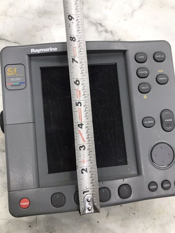 Boat Raytheon Ramarine SL70C SL 70 C marine radar GPS chart plotter ...