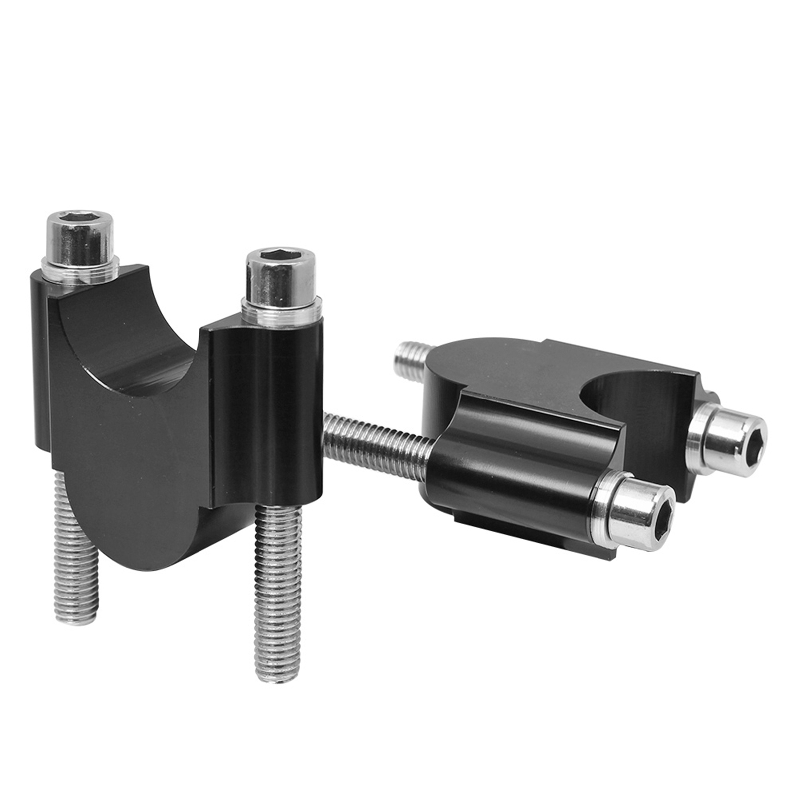 1 Pair 22mm 28mm Motorcycle Handlebar Risers Easy Installation ...