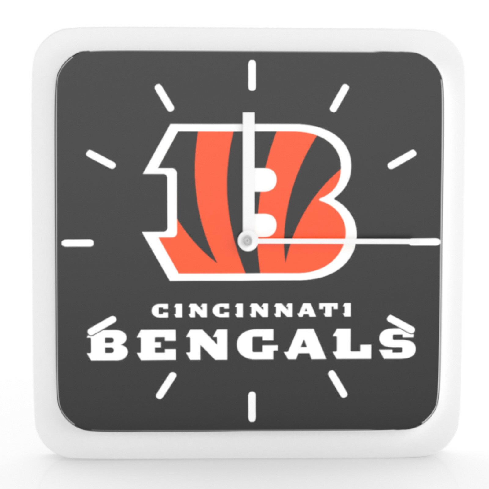 NFL Cincinnati Bengals Home Office Room Decor Wall Desk Clock Magnet 6 ...