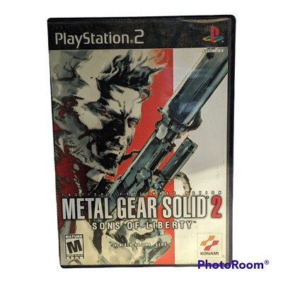 PS2 Metal Gear Solid 2 Sons of Liberty Tactical Espionage PlayStation 2 ...